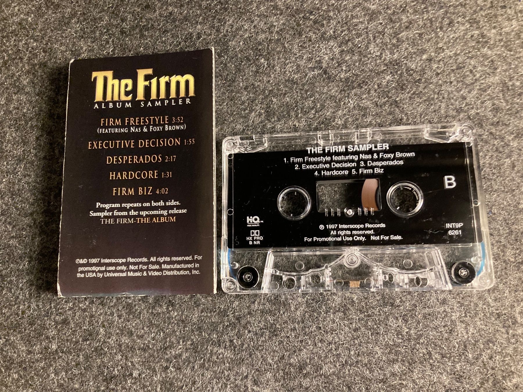 The Firm - The Album Sampler (MC) (D'occasion) à Fribourg pour CHF 12 ...