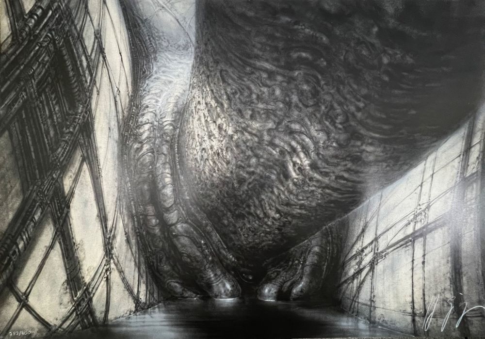 H. R. Giger (1940-2014) Serigraphie Handsigniert (Gebraucht) in Root für CHF 629 – mit Lieferung ...