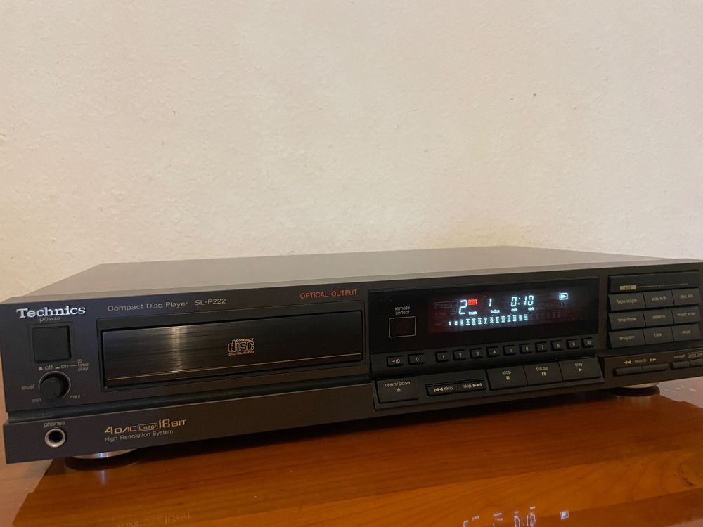 Technics SL-P222 CD Player (Gebraucht) in Zürich für CHF 101 – mit Lieferung auf Ricardo kaufen
