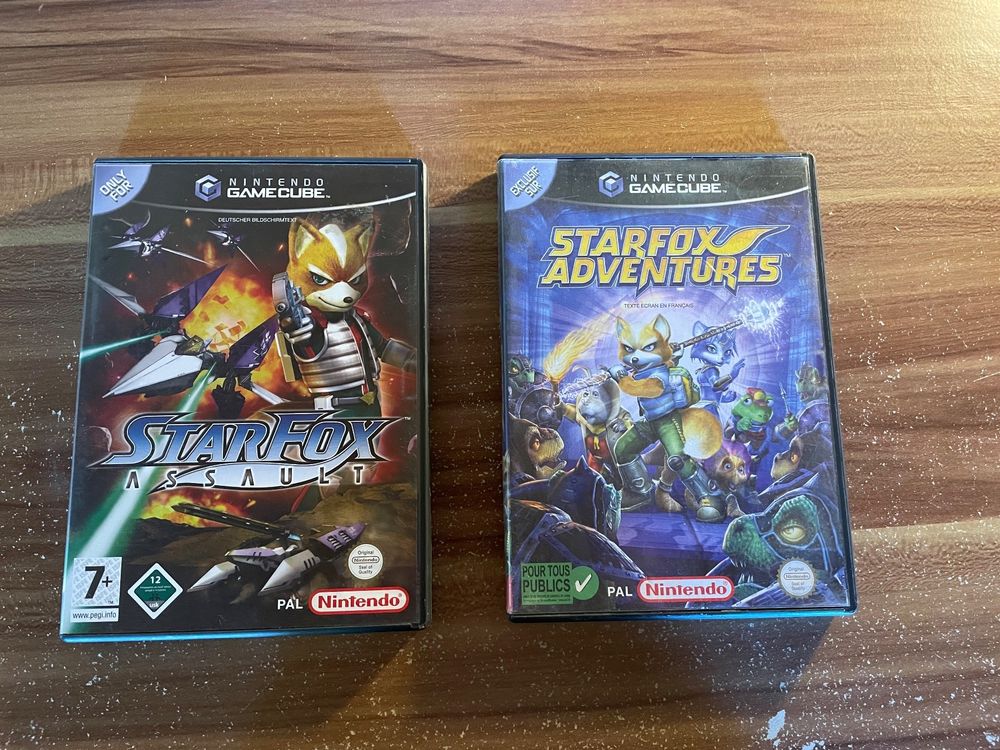 Star Fox Assault/Adventures/Command, Gamecube/DS, PAL | Kaufen auf Ricardo
