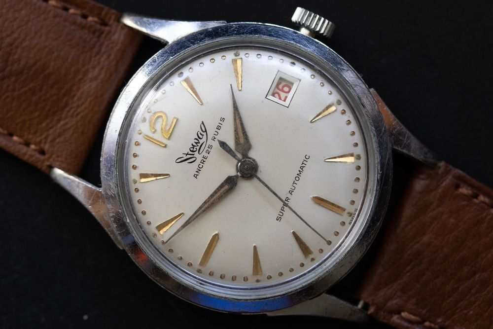 Felsa 692 Bidynator - Stewag Date Automat Sammleruhr/HAU -3F | Kaufen ...