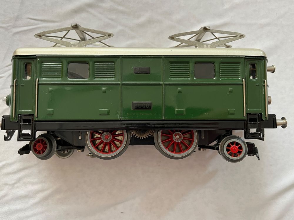 Buco 304 Bucherer E-lok 1B1 grün Spur 0 Kultmodell (Gebraucht) in ...