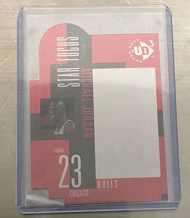 NBA Michael Jordan UD3 Star Focus Card | Kaufen auf Ricardo