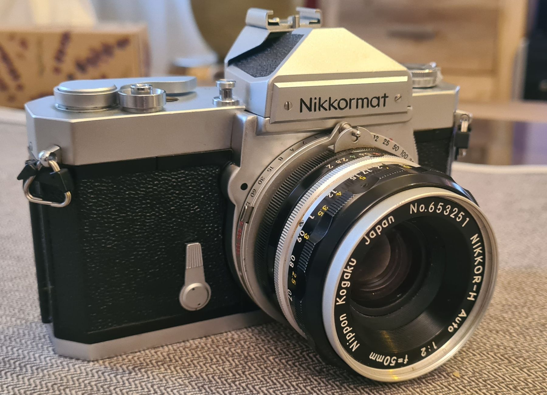 Nikkormat FT nikkor 50mm, avec étui d'origine. (D'occasion) à Neuchâtel ...