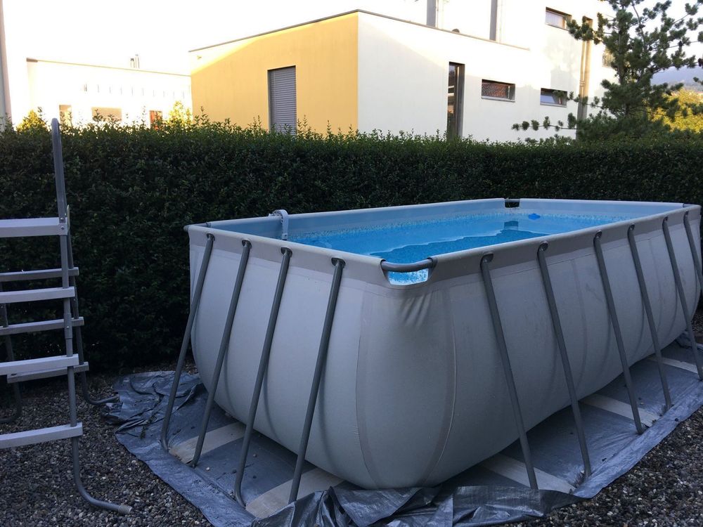 Bestway Steel-Frame Pool 2x4 m (Gebraucht) in Biel/Bienne für CHF 151 ...