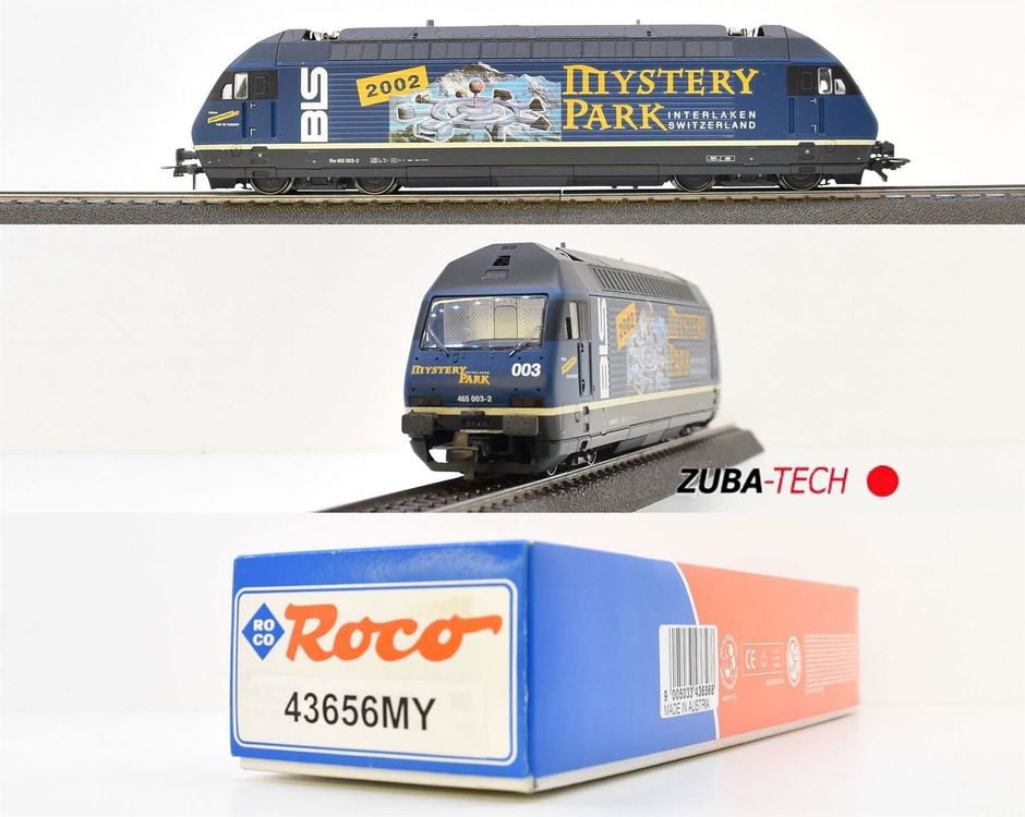 Roco 43656MY E-Lok Re 465 BLS H0 GS OVP | Kaufen auf Ricardo
