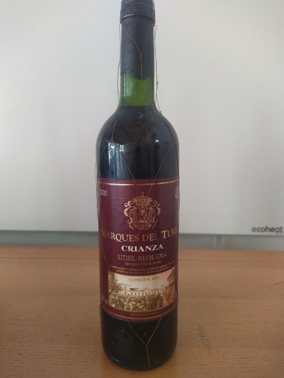 Spanischer Rotwein Marques del Turia crianza Jahrgang 2000 (Neu (gemäss ...