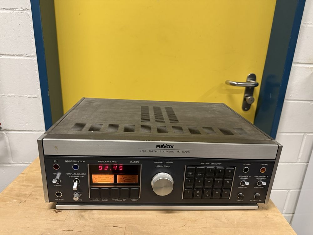 Revox B 760 Digital Synthesizer FM Tuner - Vintage Top! (Gebraucht) in ...
