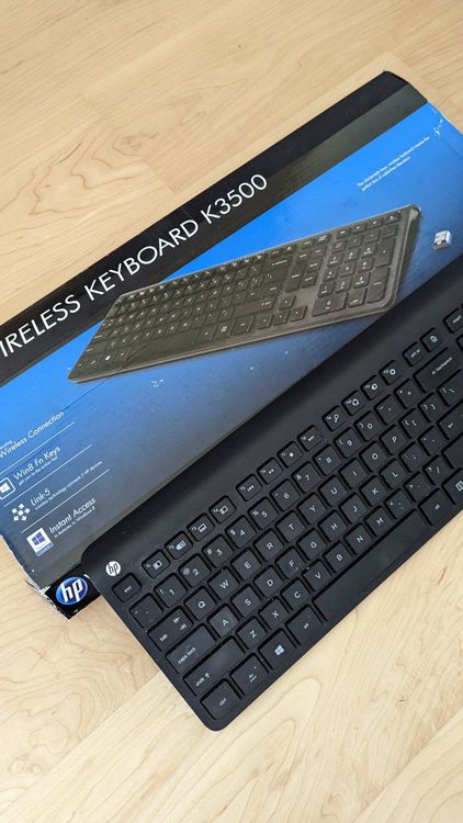 Tastatur HP Wireless Keyboard USA K3500 (Gebraucht) in Erlenbach im ...