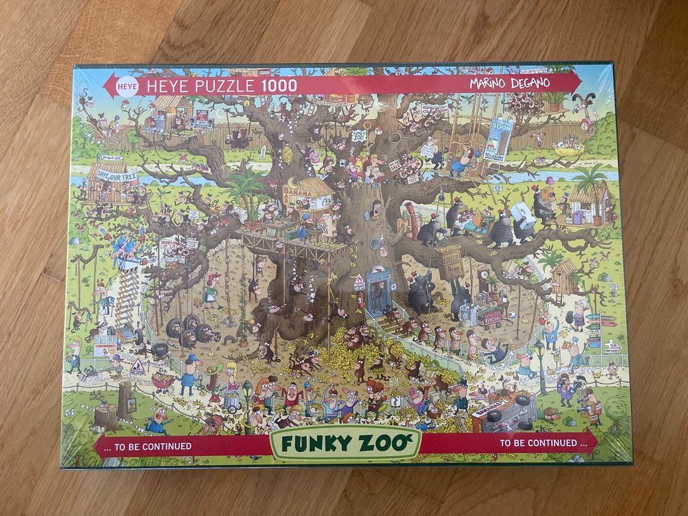 Heye 1000 Puzzle Funky Zoo | Kaufen auf Ricardo