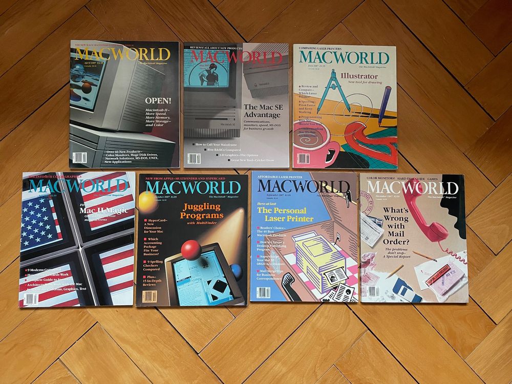MacWorld Computer Magazine Jahr 1987 (US Ausgabe) (Gebraucht) in Zürich ...