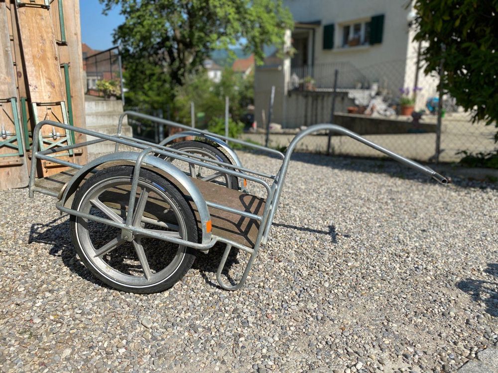 Stabiler Veloanhänger fürs Velo o Mofa (Gebraucht) in Olten für CHF 145 – mit Lieferung auf ...