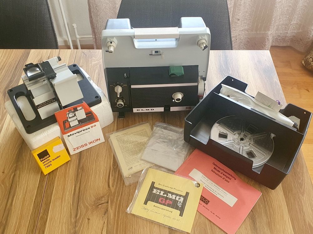Projektor Elmo GP.E 8mm & Zeiss Ikon Moviepress S8 | Kaufen auf Ricardo