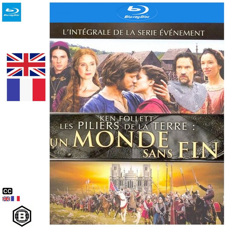 Les Piliers de la Terre : Un monde sans fin (2012) - Blu-ray (D'occasion) à Semsales pour CHF 7. ...