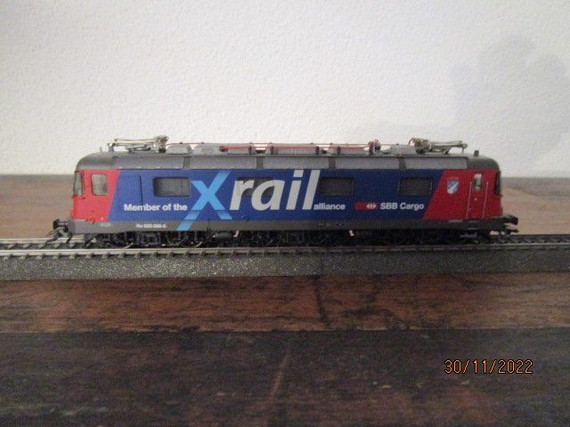 Märklin 37326 SBB Elektrolok Re620 rot/blau x Rail (Gebraucht) in ...