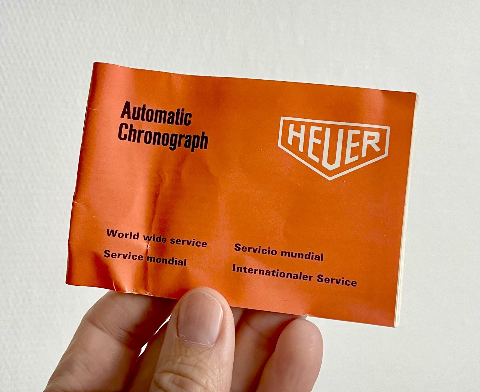 🔥 Ultra rare boîte Heuer vintage avec garantie vierge 🔥 (D'occasion) à ...