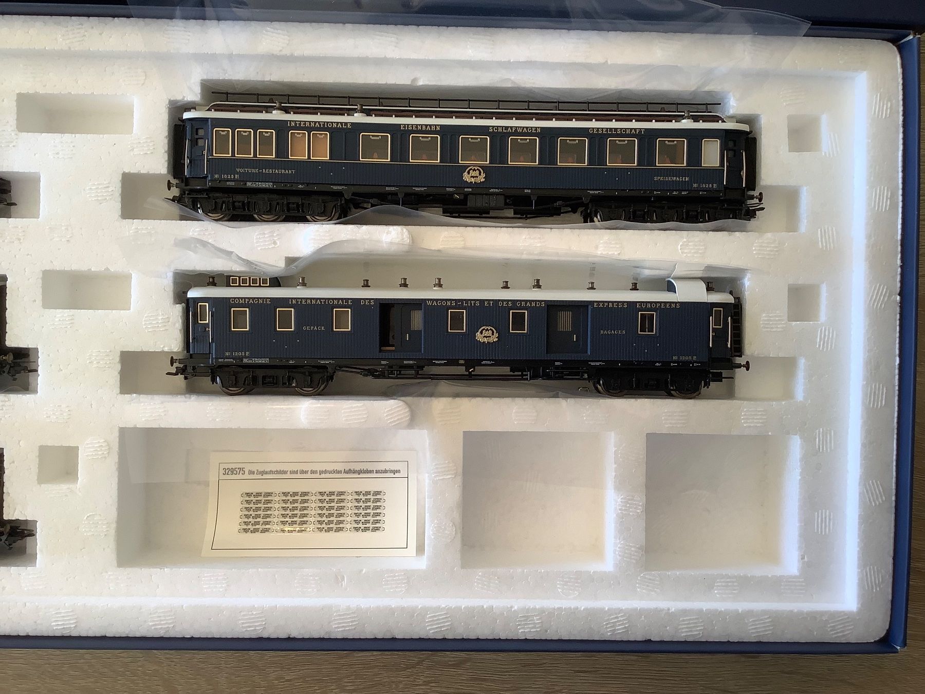 Märklin 42790 : Simplon Orient Express Set 1, fünf Wagen neu (Neu ...