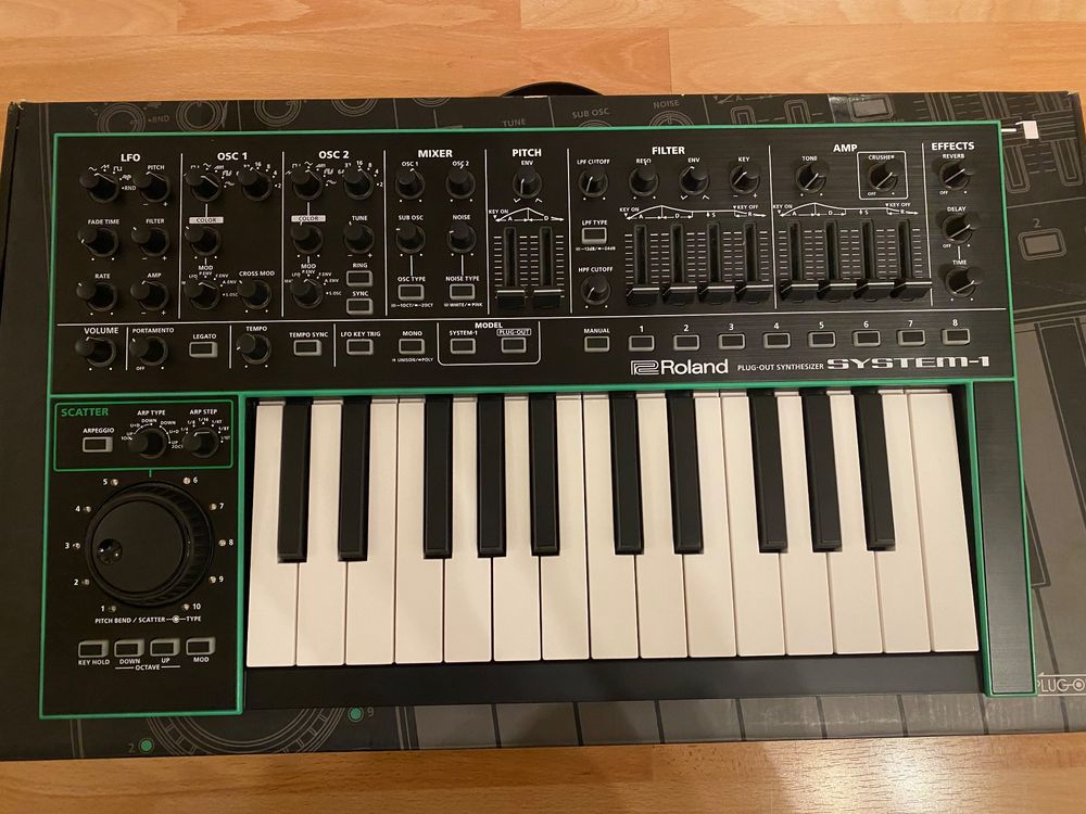 Roland System 1 Synthesizer inkl. SH-101 Plug-Out (Gebraucht) in Zürich ...