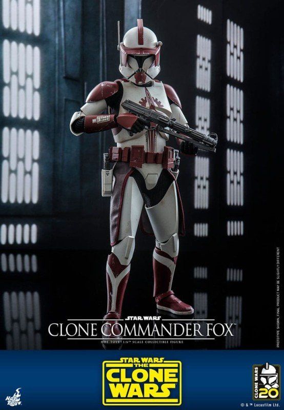 Hot Toys Clone Commander Fox TMS 103 (Neu und originalverpackt) in ...