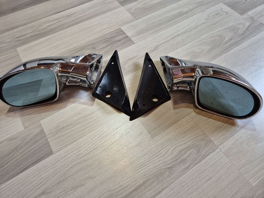 Rückspiegel Seitenspiegel Master Mirror K- Style M3 Chrom (Neu (gemäss Beschreibung)) in ...
