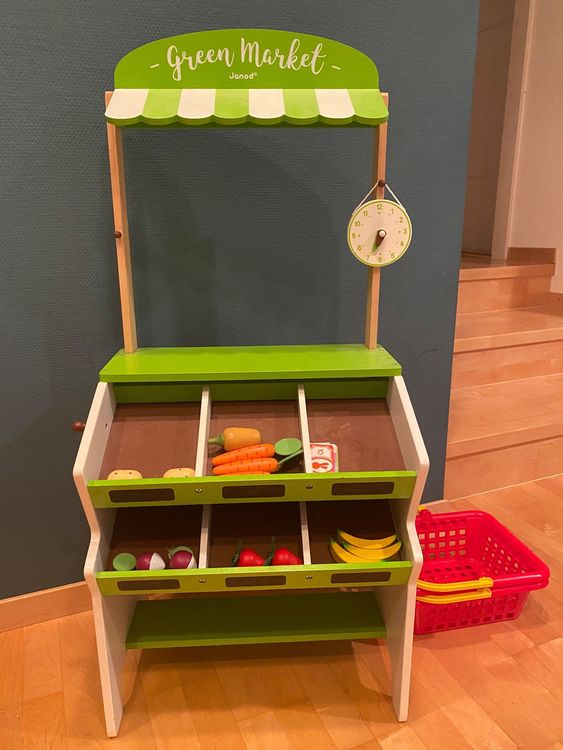 Janod Green Market Verkäuferliladen | Kaufen auf Ricardo