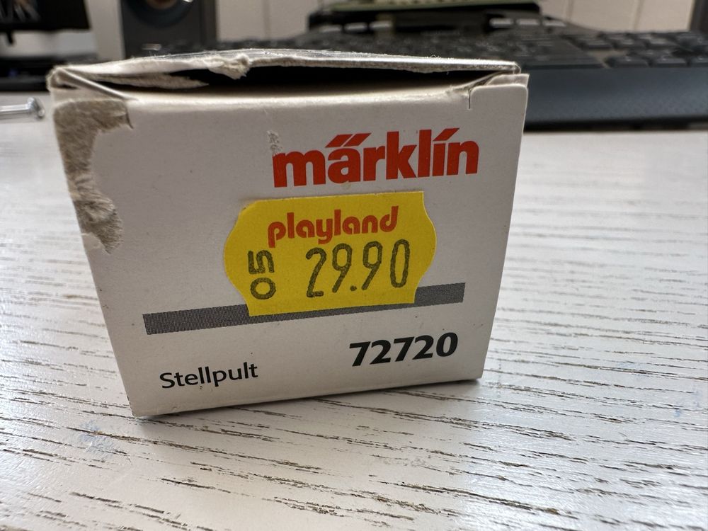 Märklin 72720 Stellpult (Gebraucht) in Lupsingen für CHF 15.5 – nur ...