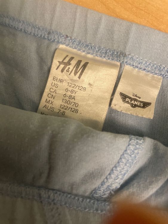 8 H&M PLANES Slips Gr.122/128 | Kaufen auf Ricardo