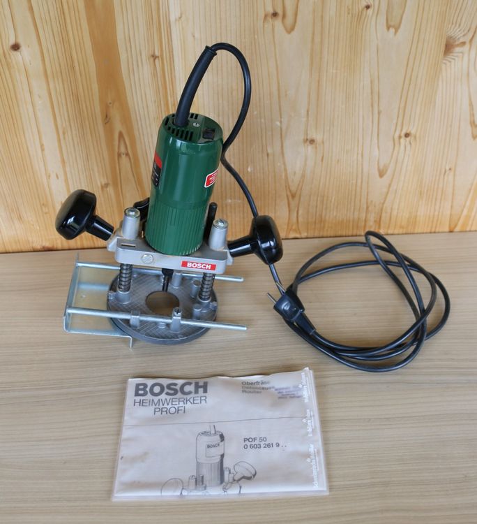 Vintage Bosch Oberfräse POF 50 SCINTILLA (Gebraucht) in Einigen für CHF ...