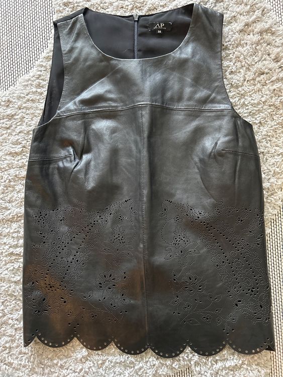 Ledertop Schwarz | Kaufen auf Ricardo