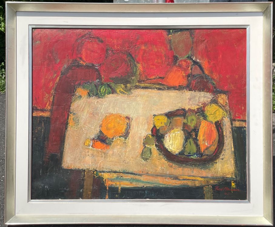 Fred Maurer (1919-1985) grosses Gemälde (Gebraucht) in Root für CHF 124 ...