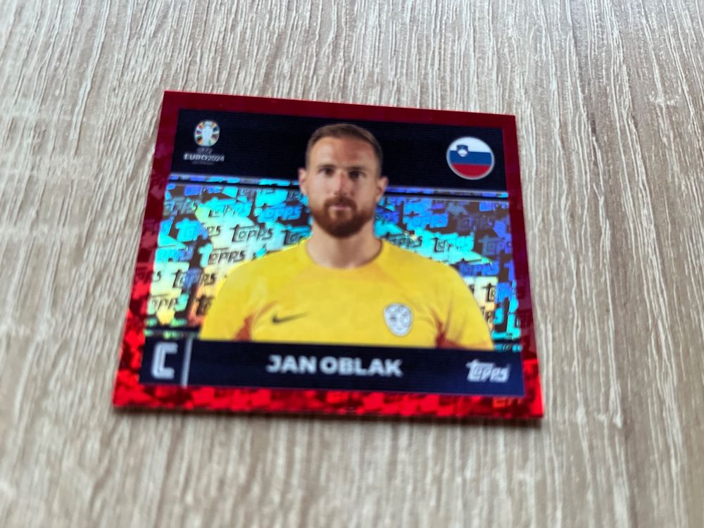 Topps Euro 2024 oblak svn 2 topps foil selten rare | Kaufen auf Ricardo