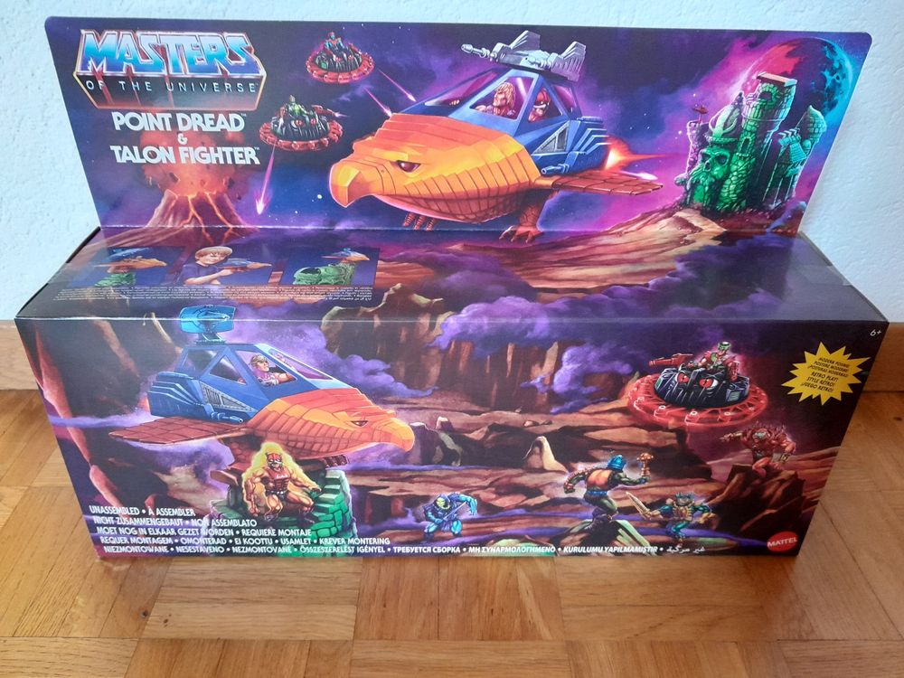 masters of the universe origins point dread & talon fighter (Gebraucht ...