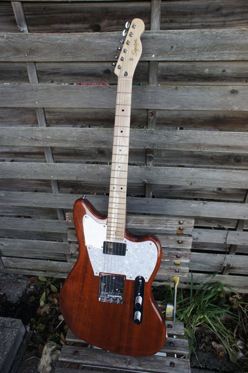 Fender, Squier, Offset-Telecaster, Mahagony-Body, Bartolini (Gebraucht ...