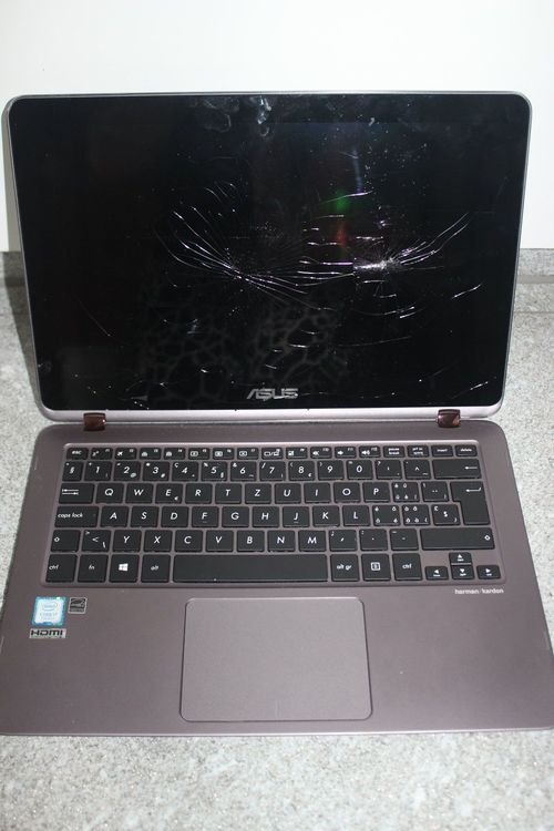 Asus ZenBook, UX360, intel Core 7i, Bildschirm defekt (Defekt) in Staufen für CHF 85 – mit ...
