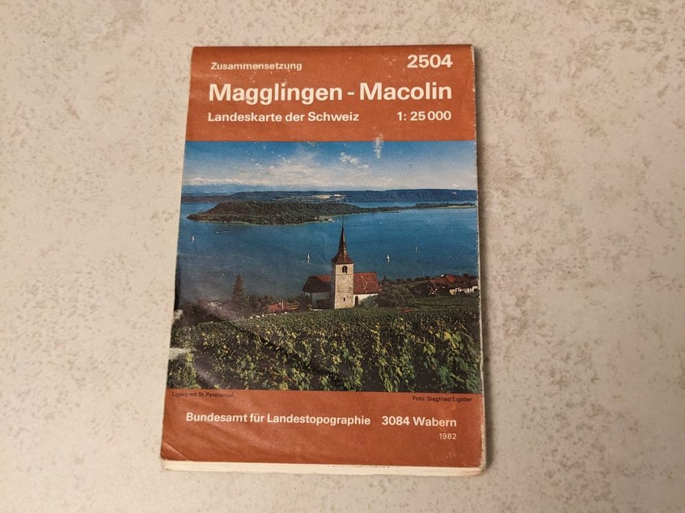Magglingen Macolin Schweiz Landkarte | Kaufen auf Ricardo