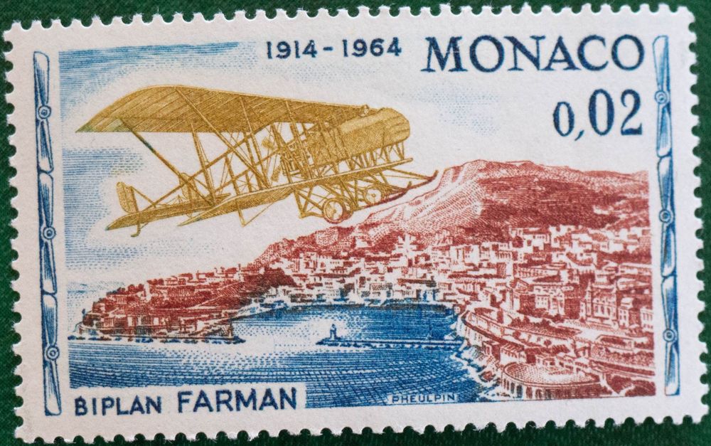 Monaco Briefmarke / Francobollo Principato di Monaco ab 1 C (Gebraucht ...