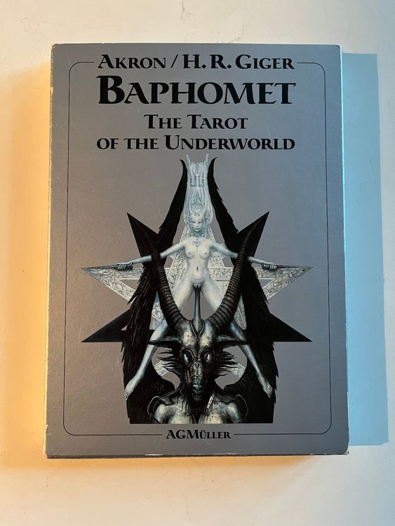 Baphomet Tarot Der Unterwelt Von Akron And Hr Giger 1993 Neu
