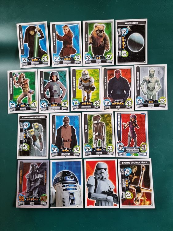 Seltene Star Wars Kartennull