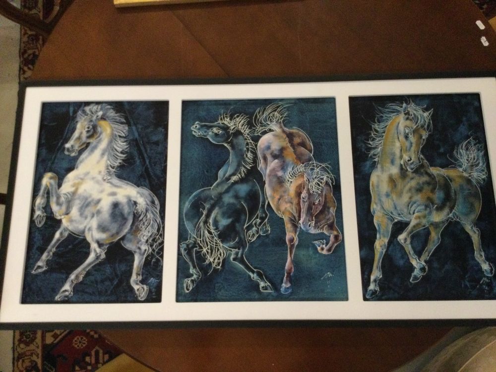 Hans Erni „Triptychon der Pferde“ (Gebraucht) in Zürich für CHF 80 – nur Abholung auf Ricardo kaufen