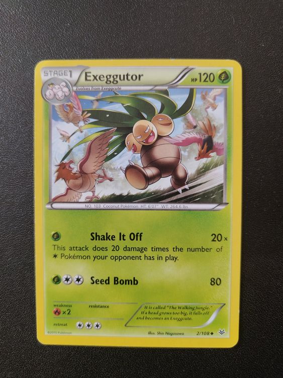 Exeggutor 2/108 Pokémon XY Roaring Skies 2015 (EN) ab 1.- (Gebraucht ...