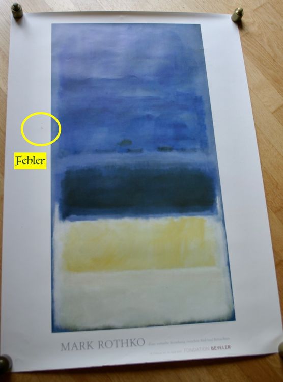 MARK ROTHKO FONDATION BEYELER (Gebraucht) in Winkel für CHF 11 – mit ...