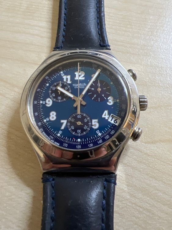 Swatch Irony Chrono 1996 (Gebraucht) in Pfeffingen für CHF 14 – mit Lieferung auf Ricardo kaufen