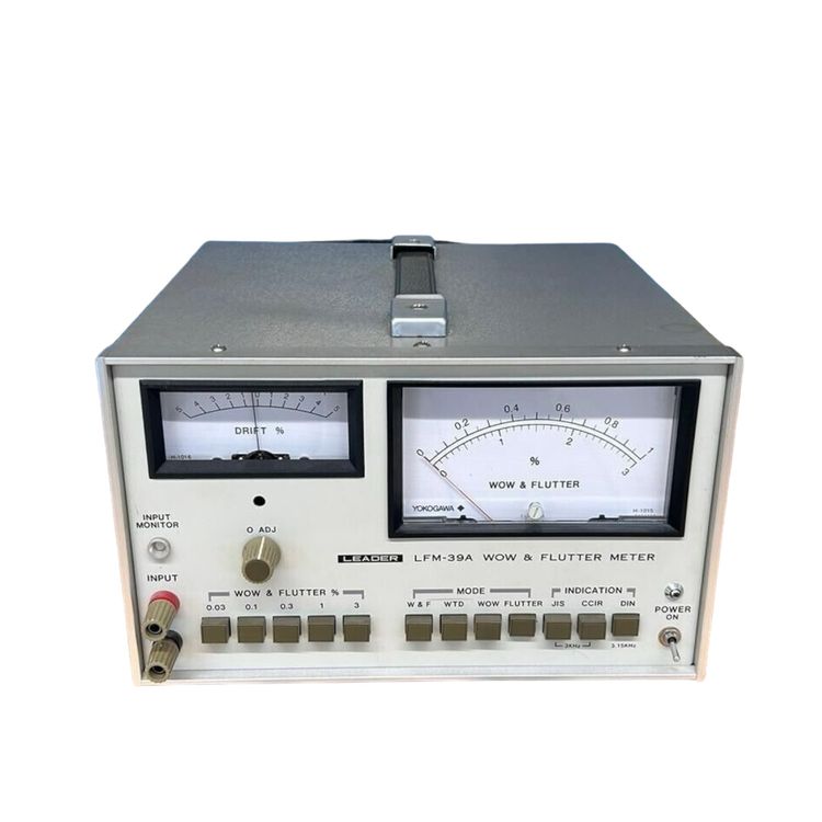 Leader LFM 39a Audio Wow & Flutter Drift Meter Kassetten LP | Kaufen ...