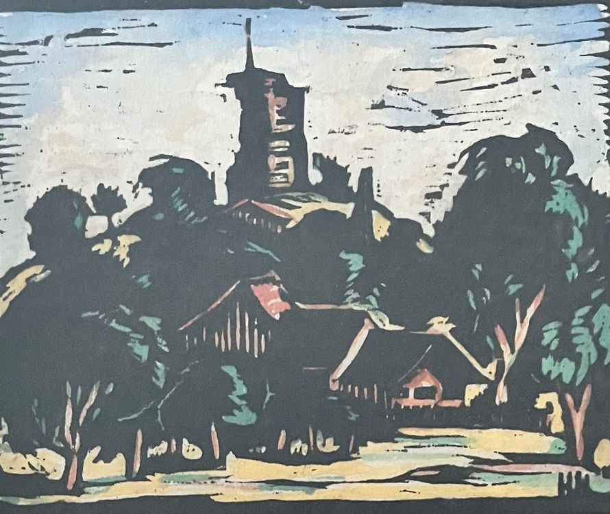 Heinrich Herzig (1887-1964) Holzschnitt Handsigniert (Gebraucht) in Hochdorf für CHF 10 – mit ...