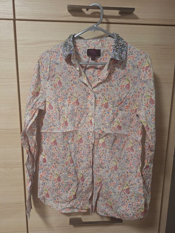 Chemise coton fin Liberty Art Fabrics x J.Crew T. S neuve (Neuf (Voir ...