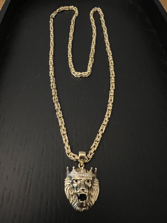 Lowe Anhanger Gold 585