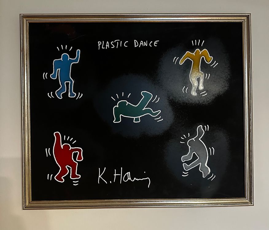 Keith Haring (1958/1990) Mit Zertifikat | Kaufen auf Ricardo