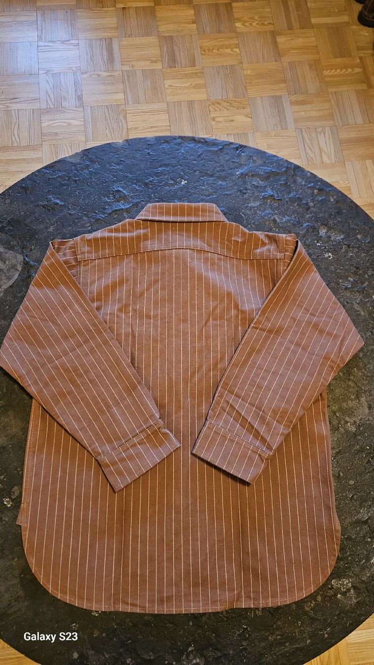 GIRLS OF DUST Canvas Pinestripe Hemd made in Portugal (Neu (gemäss ...