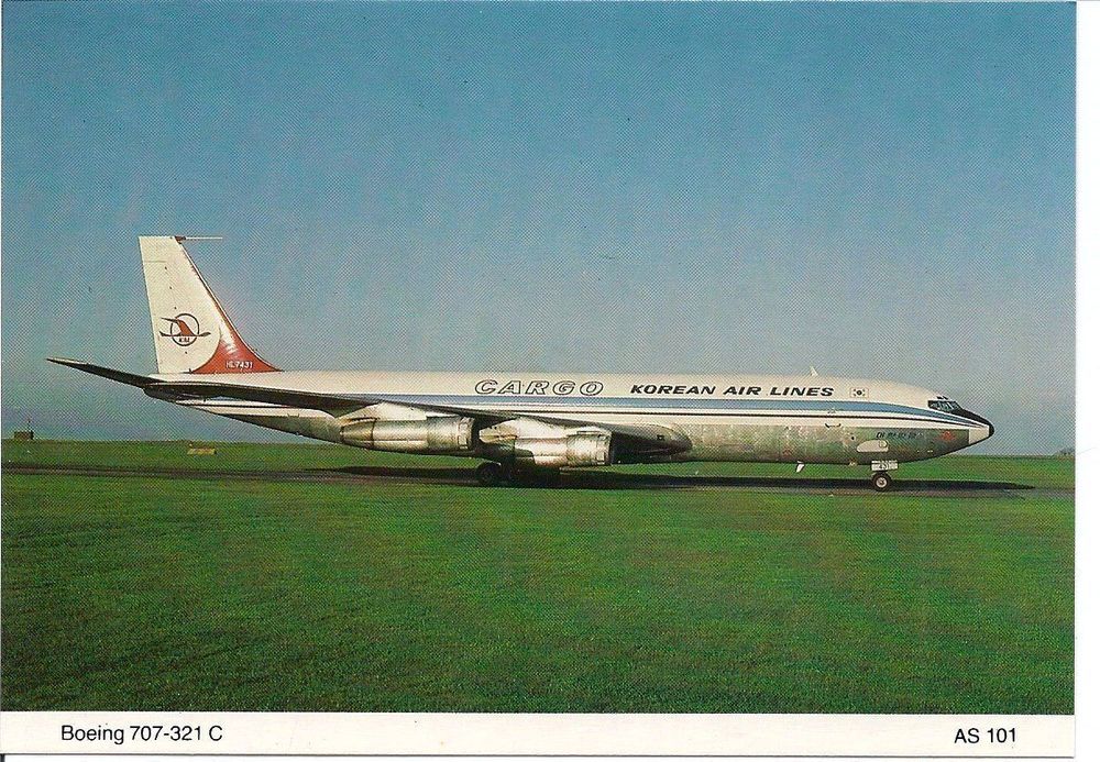 Korean Air Cargo (Südkorea) Boeing 707-321C HL-7431 (Neu und ...