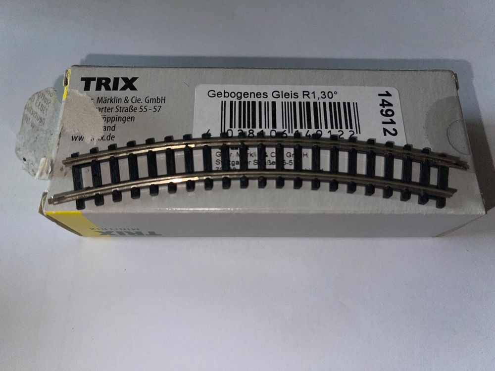 Neue Minitrix 14912 R1 30grad Schiene (Neu (gemäss Beschreibung)) in ...